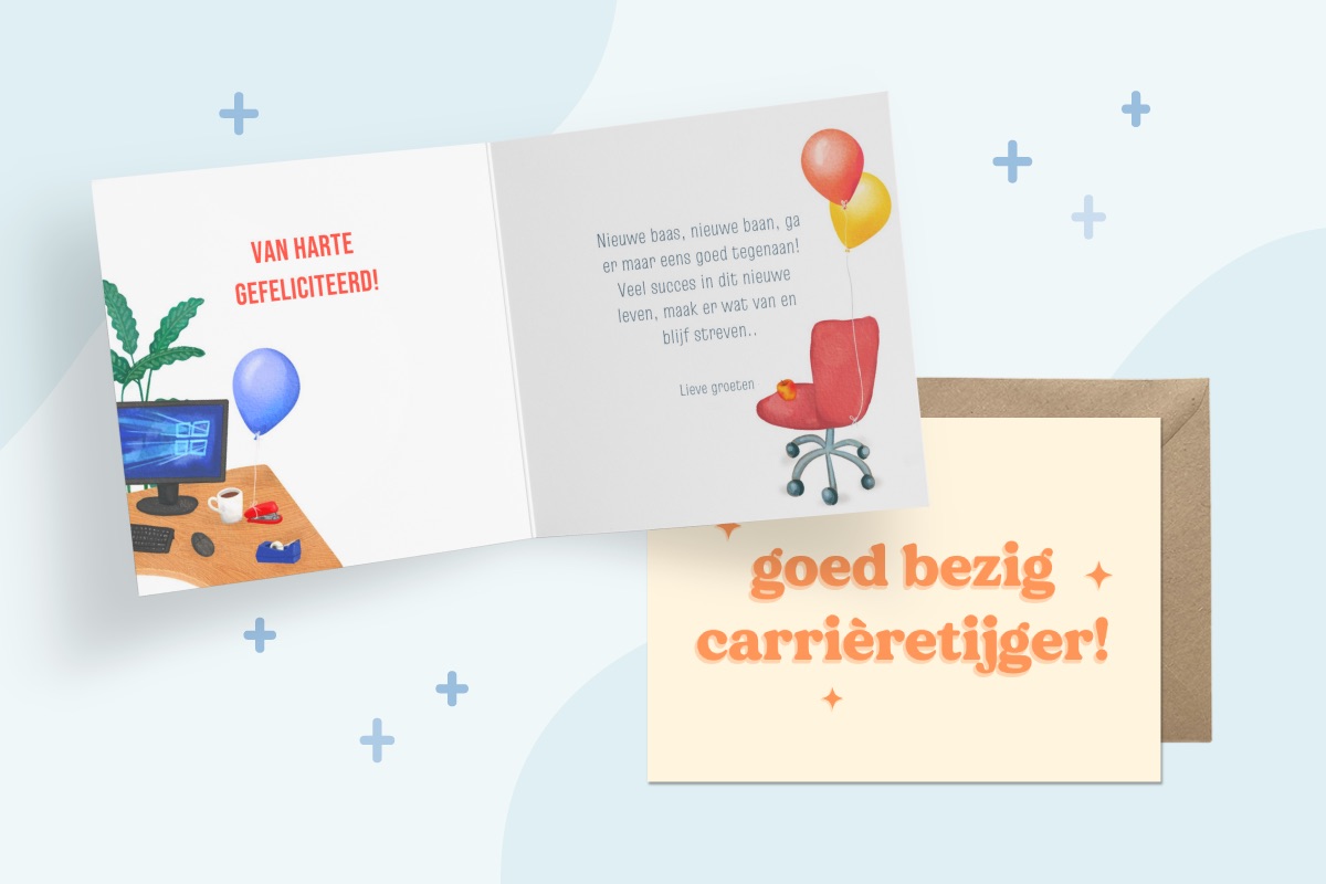 Nieuwe baan tekst tips: happy new job!