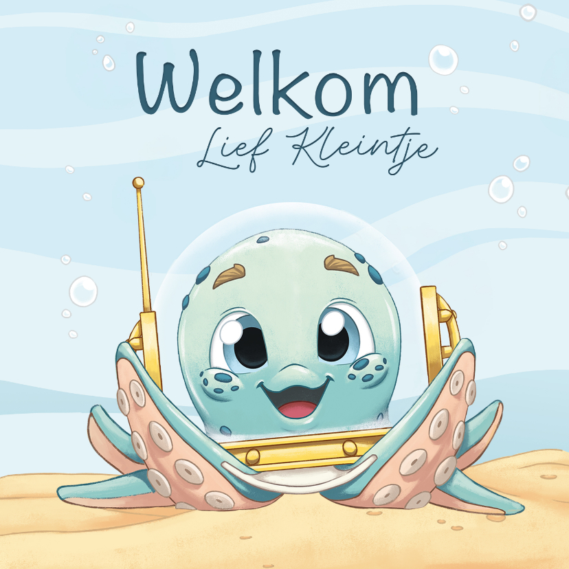 Felicitatiekaartje Joey welkom lief kleintje | Kaartje2go