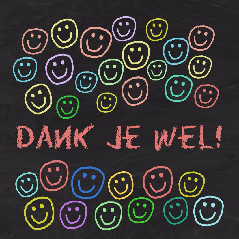 Bedankkaartjes maken - Mooie bedankkaart van Kaartje2go