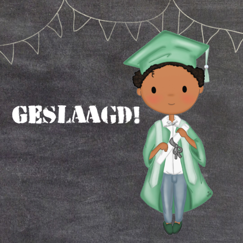 Geslaagd Gefeliciteerd Felicitatiekaarten Kaartje2go