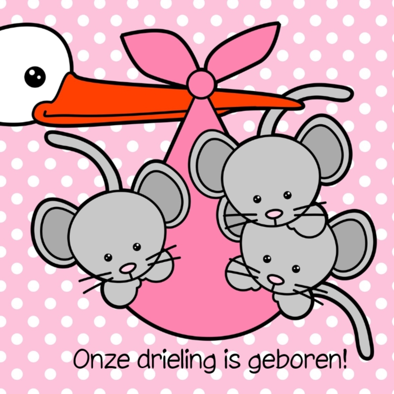 Onze drieling is geboren by GIJNig - Geboortekaartjes - Kaartje2go Onze drieling is geboren by GIJNig - Geboortekaartjes - Kaartje2go