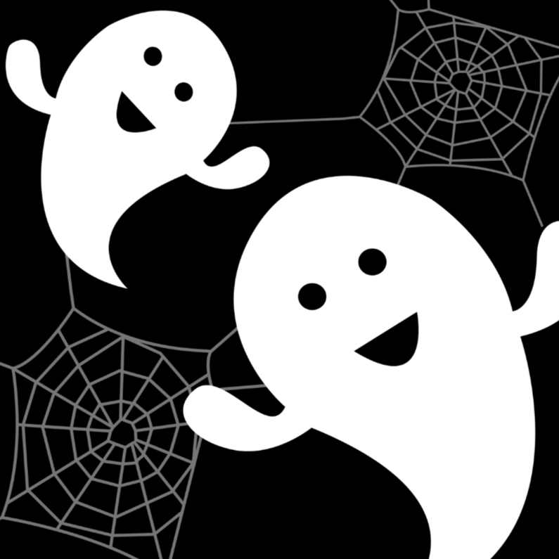 Spookjes - Halloween kaarten - Kaartje2go