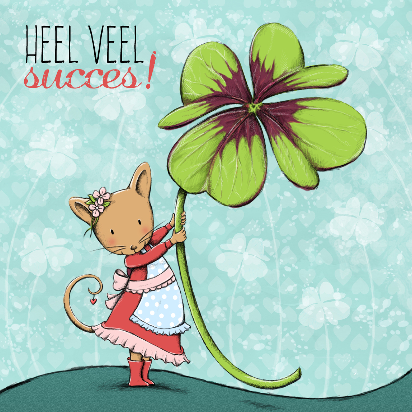 Succes wensen met kaarten | Kaartje2go