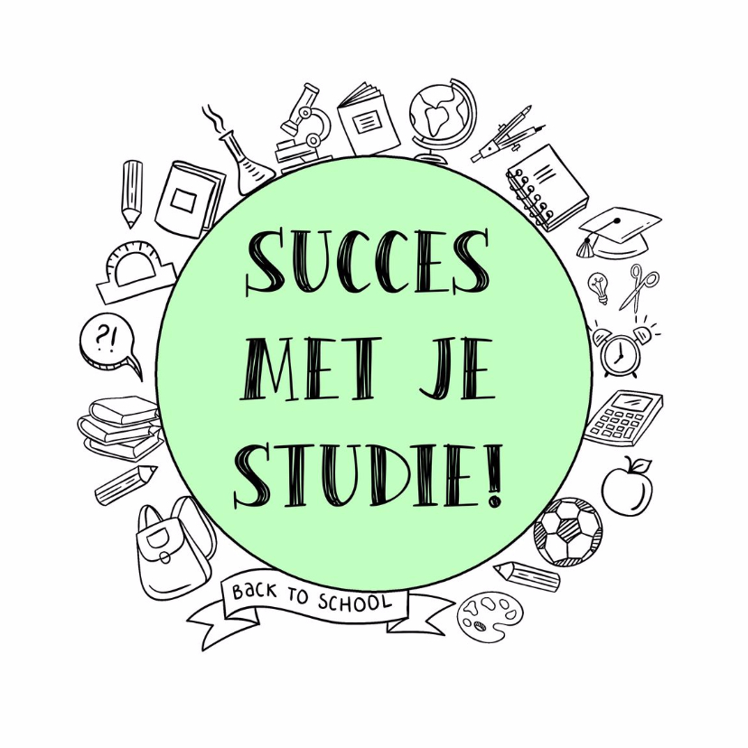 Succes wensen met kaarten | Kaartje2go